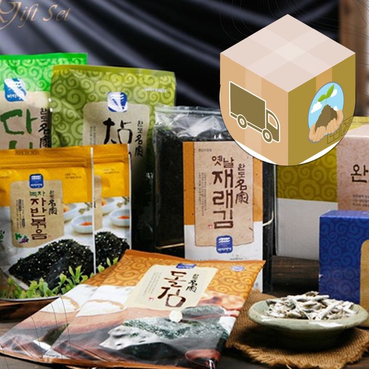 국산 지주식 재래 돌 구이 파래 김밥 김 5종 세트 홈플러스 택배배송