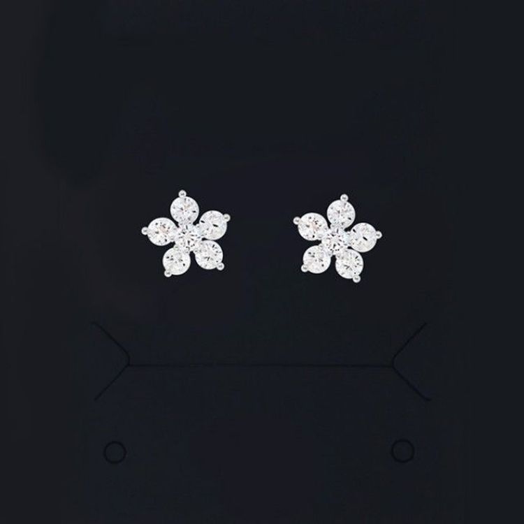 실버 카시아 미니 꽃 귀걸이 홈플러스 택배배송