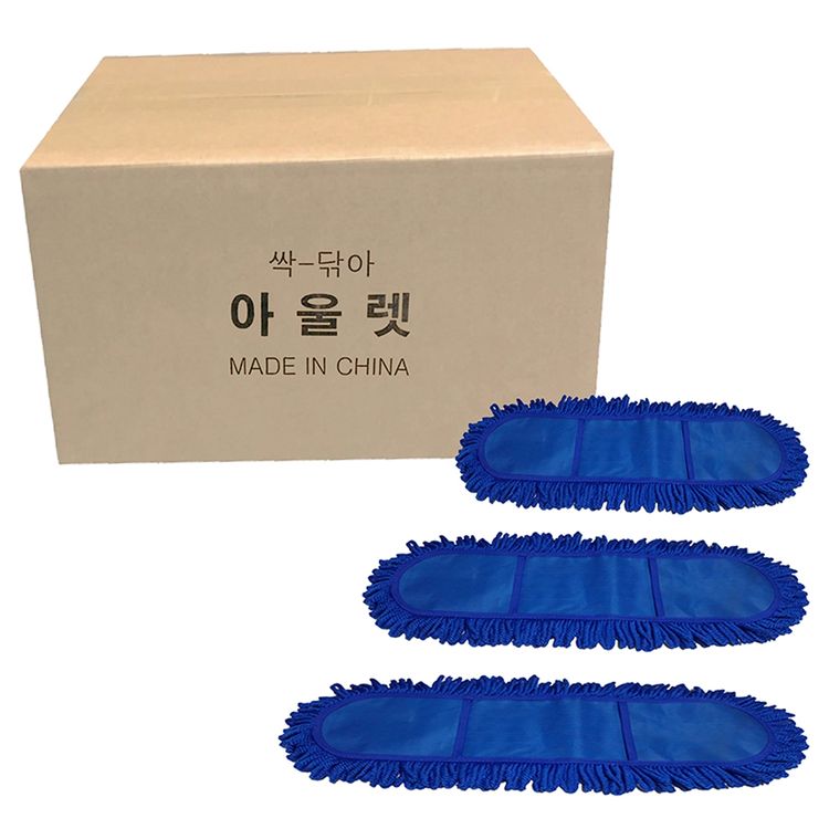 극세사 원사 걸레 리스킹 리필 90 40p 1box 교실 강당 체육관 바닥 청소걸레 홈플러스 택배배송