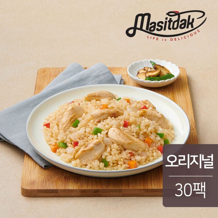 맛있닭 안심한끼 현미톡톡 볶음밥 오리지널 200gx30팩6kg 홈플러스 택배배송