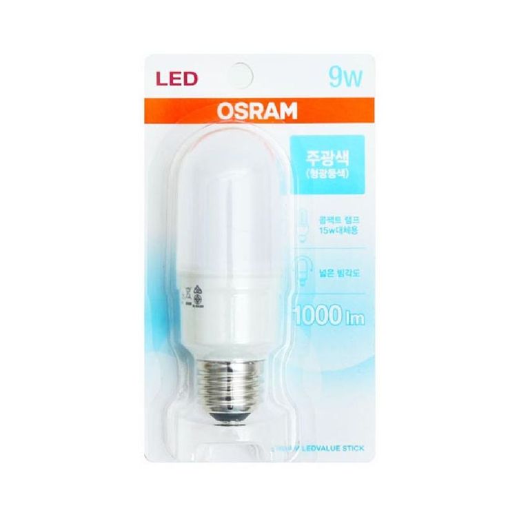 오스람 N8292b1597c 절전형 Led 램프 9w 주광색 1p 실내 전구 조명 홈플러스 택배배송