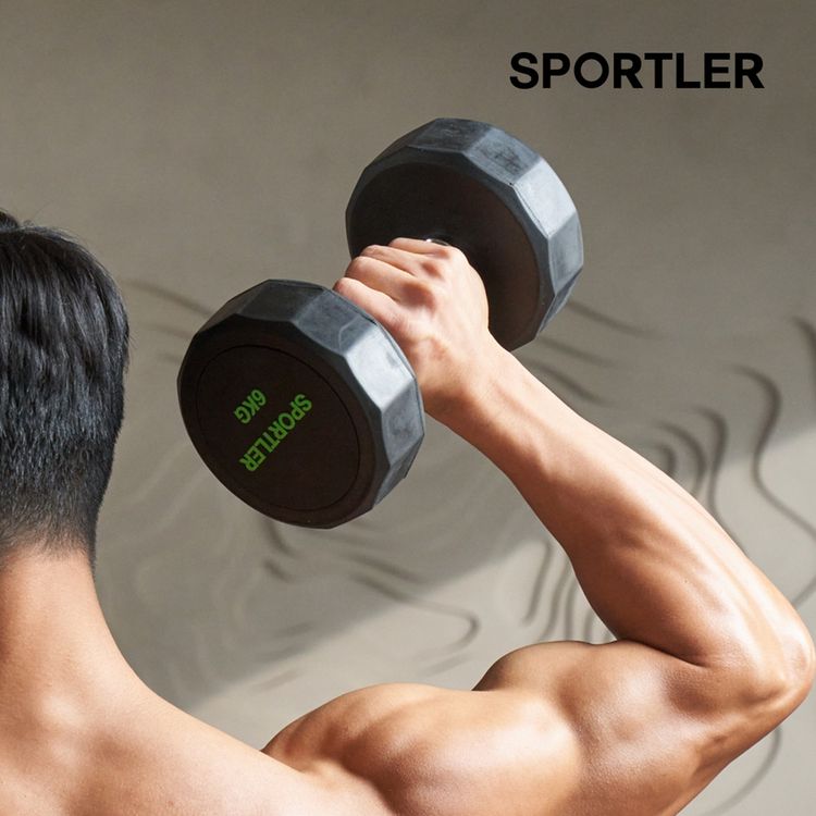 홈플단독가 스포틀러 Pev 12각 덤벨 아령 6kg 홈플러스 택배배송