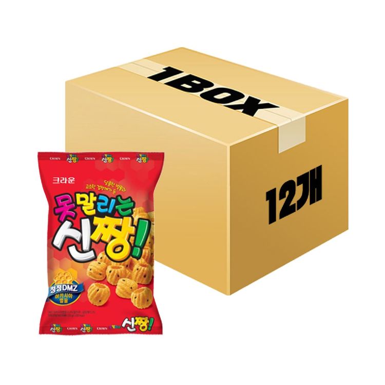 크라운제과 못말리는 신짱 245g X 12개 X 1박스 홈플러스 택배배송