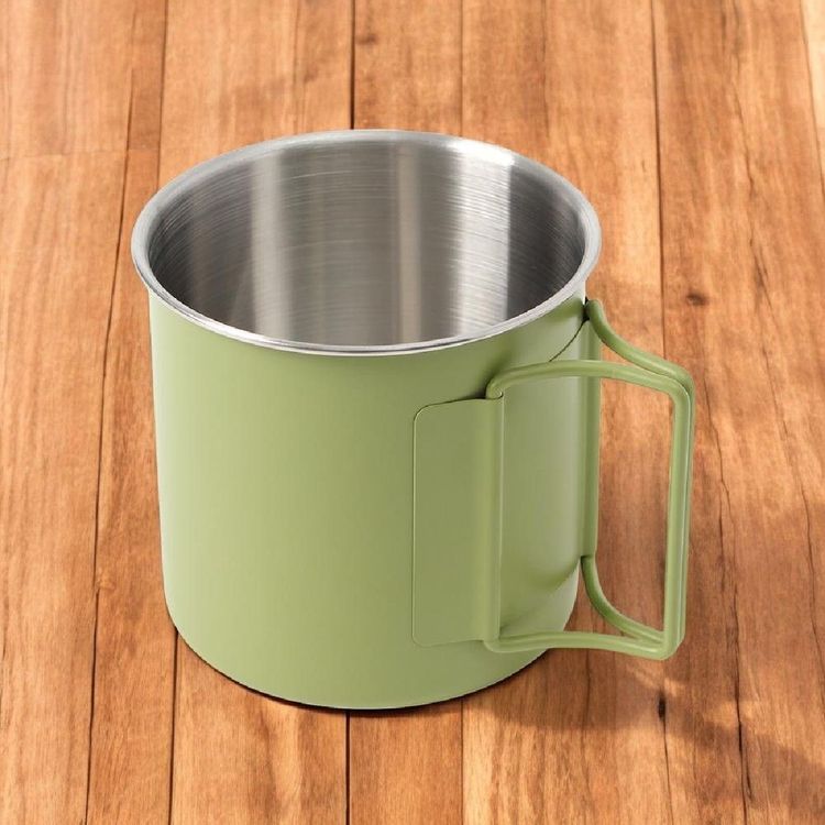게더릭 무광 스텐 캠핑컵 350ml 카키 홈플러스 택배배송