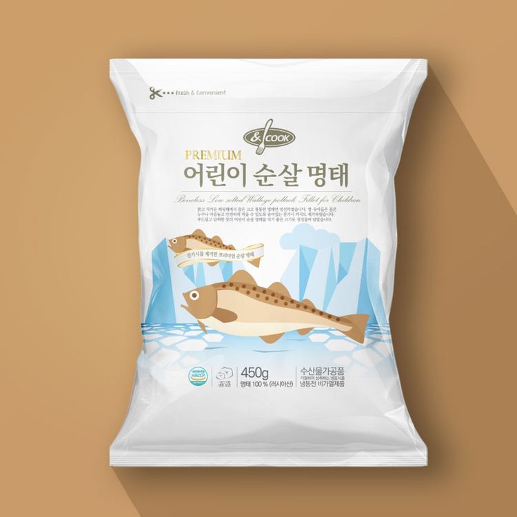 앤쿡 무염 어린이 순살 명태 450g 99 가시제거 홈플러스 택배배송