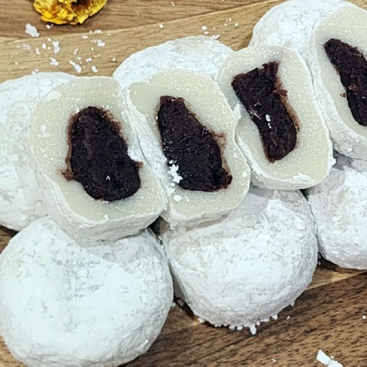 30년전통 단팥 찹쌀떡 20개 12kg 왕찹쌀떡 찹쌀 모찌 떡 찹쌀 팥떡 옛날찹쌀떡 수제 홈플러스 택배배송