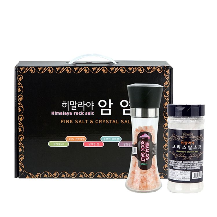 파키스탄 히말라야 핑크솔트 핑크소금세트 E 홈플러스 택배배송