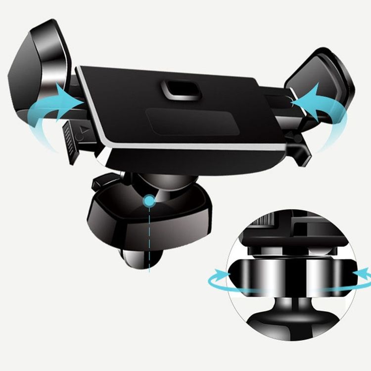 360도 회전 휴대폰 차량용 송풍구 거치대 송풍기 홈플러스 택배배송