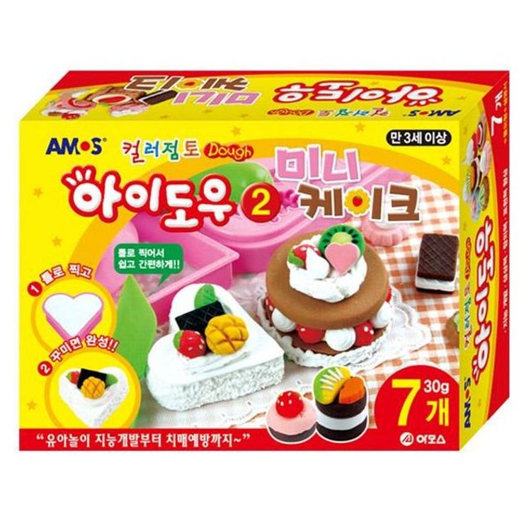 컬러점토아이니케이크만들기컬러폼클레이 홈플러스 택배배송