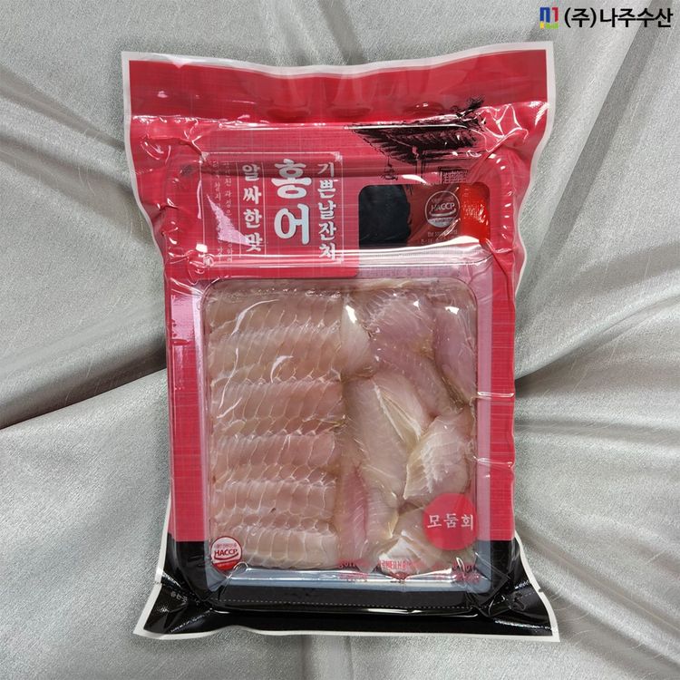 나주수산 우리집잔칫날홍어 모둠100g 진공 아르헨티나산 중간삭힘 홈플러스 택배배송