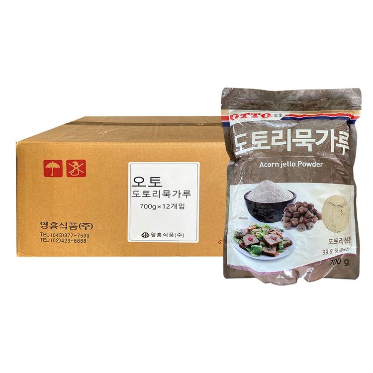 영흥식품 오토 도토리묵가루 700g 1box 12개입 홈플러스 택배배송