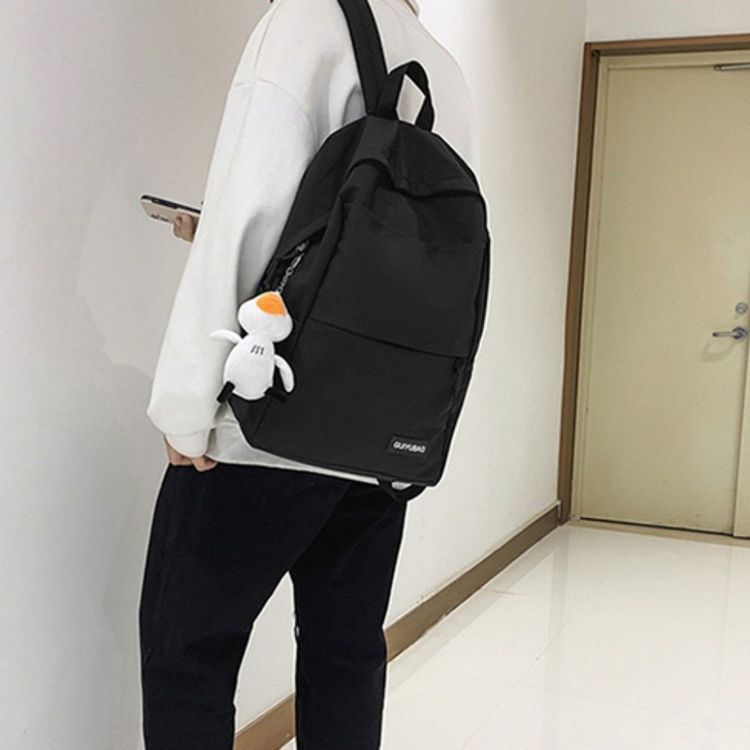 베이직 디자인 남여공용 귀여운 키링 포인트 백팩 홈플러스 택배배송