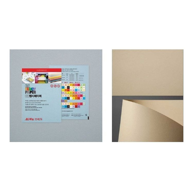 두성 OA팬시페이퍼A4 P23 흰갈색 80g 25매x20팩 | 홈플러스 택배배송