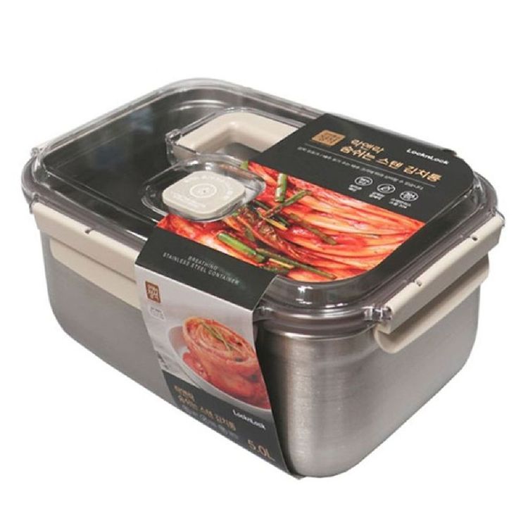락앤락 N8241ade18f 김치통 스텐 밀폐용기 반찬통 냉장고 용기 6l 홈플러스 택배배송