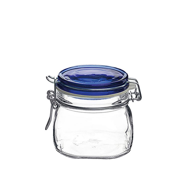 보르미올리 피도 밀폐용기블루 500ml 유리병 잼병 원두보관 홈플러스 택배배송