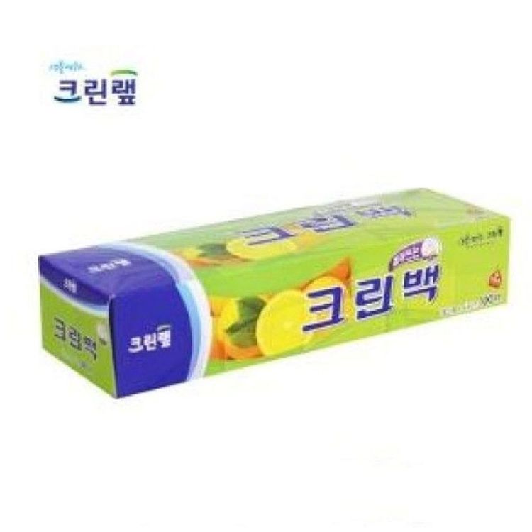 크린랲 크린 손잡이 일회용 위생백 100매 비닐백 홈플러스 택배배송