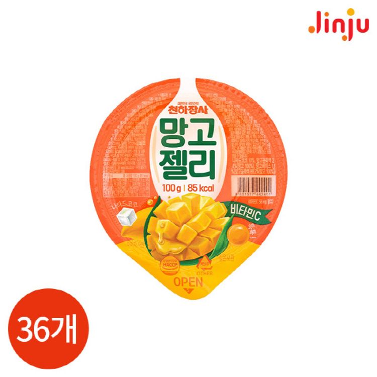 1015370 천하장사 망고 젤리 컵 100gx36개 홈플러스 택배배송