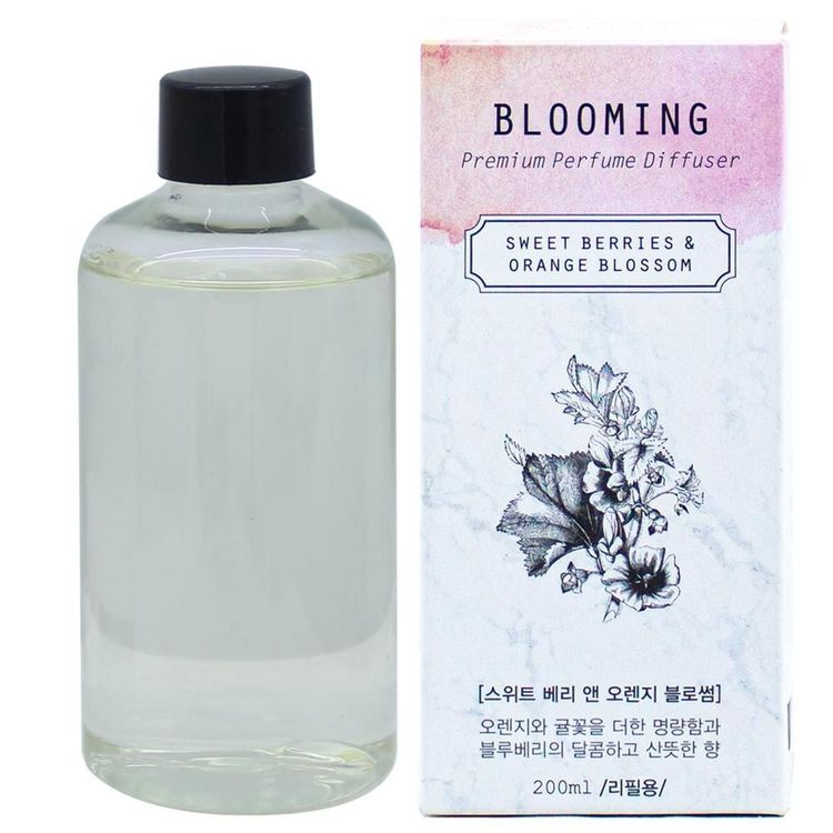 블루밍홈 디퓨저 리필 스윗베리앤 오렌지블라썸 200ml 홈플러스 택배배송