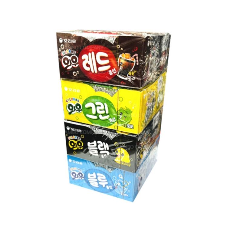 와우 풍선껌4종세트 소다포도블랙레몬콜라 1곽씩 홈플러스 판매자택배