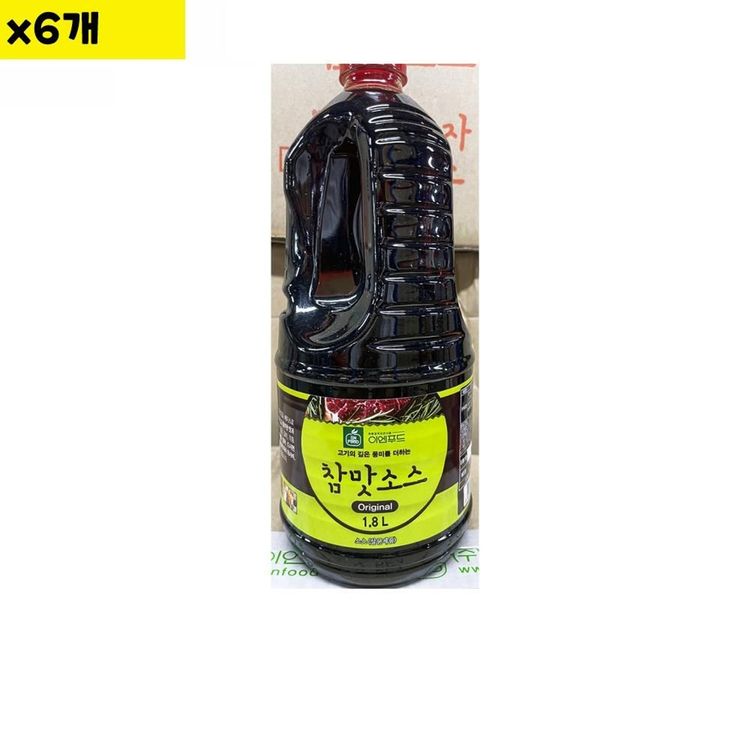 식자재 이엔푸드 참맛소스 18l X6개 홈플러스 택배배송