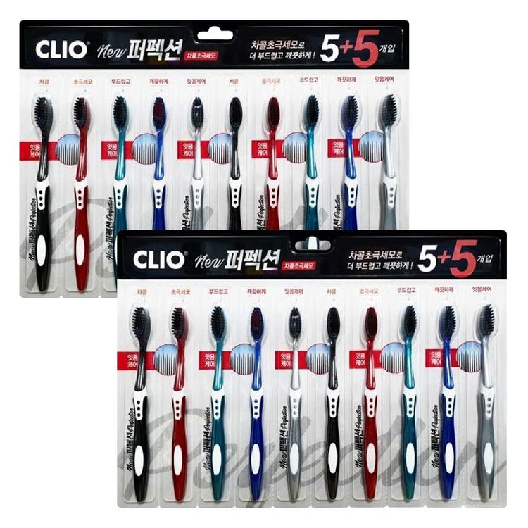 크리오 뉴퍼펙션 차콜초극세모 칫솔 55개입 X 2개 홈플러스 택배배송