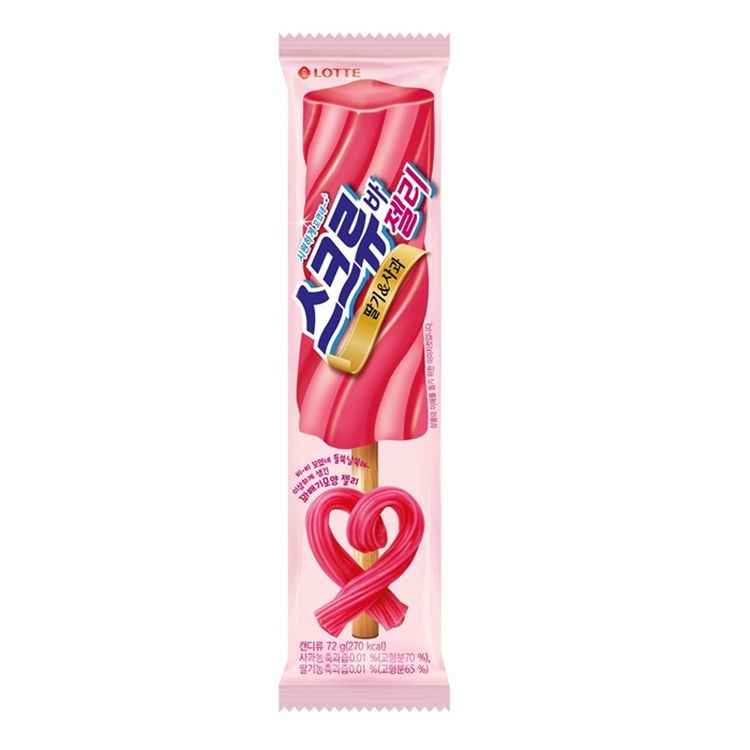 롯데 스크류바젤리 딸기and사과 72g 20입 홈플러스 택배배송