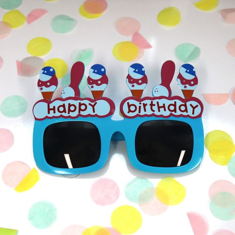 콘 블루 생일안경 생일파티소품 웃긴안경 선글라스 홈플러스 택배배송