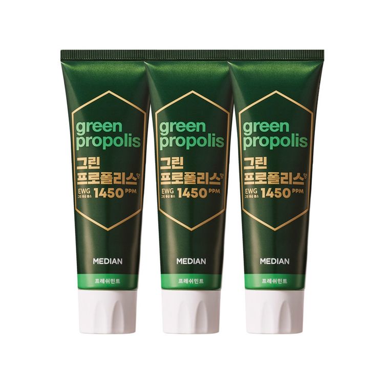 메디안 그린프로폴리스치약 프레쉬민트 100g3 홈플러스