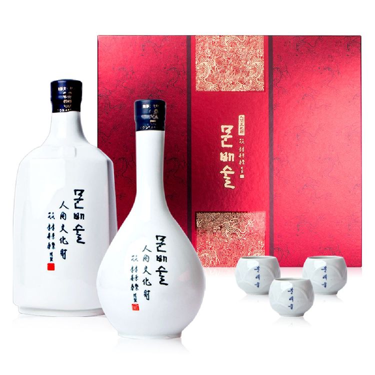 문배주 특2호 40도 400ml 1본 700ml 1본 잔3개 문배술 선물세트 증류식소주 홈플러스 택배배송