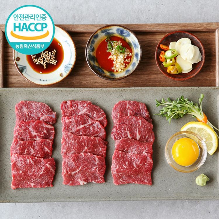참다올 마장동 숙성 육사시미 600g 홈플러스 택배배송