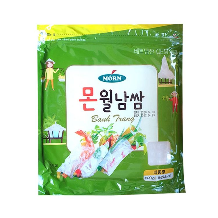 몬 월남쌈 원형16cm 200g X 4개 홈플러스 택배배송