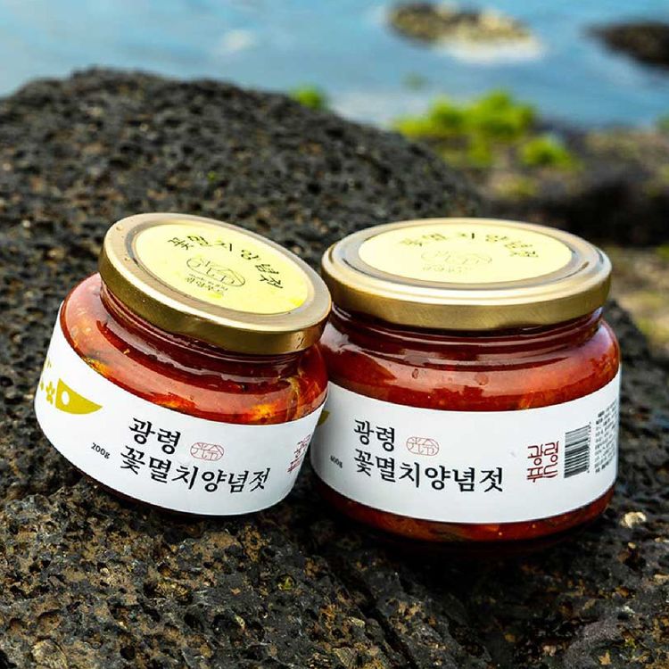 ★비밀특가★ 제주하우스 감칠맛 깊은 꽃멸치양념젓 400g X 2개 홈플러스 판매자택배