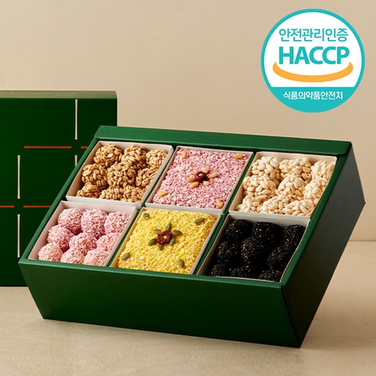 Haccp 강릉 명품 수제전통한과 녹향 선물세트920g 홈플러스 택배배송
