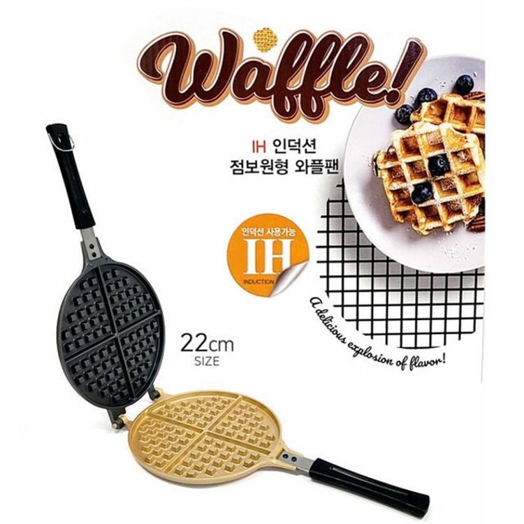 My 실용적인 N61439b7506 이지쿠커 국산 Ih 점보 와플팬 인덕션 와플 홈플러스 택배배송