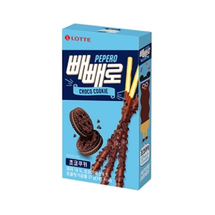 롯데 초코쿠키 빼빼로 37gx20개반박스 초코과자 초코스낵 초코쿠키 탕비실간식 디저트 홈플러스 택배배송
