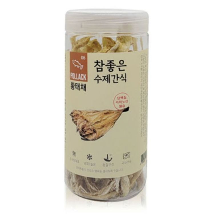 아이펫 참좋은수제 간식 동결건조 황태채 70g 강아지 고양이 홈플러스 택배배송