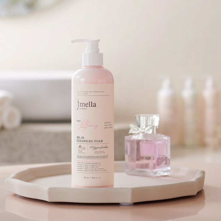 제이멜라 인 프랑스 블루밍피오니 클렌징 폼 500ml 대용량 소프트버블 피부당김x 홈플러스 택배배송
