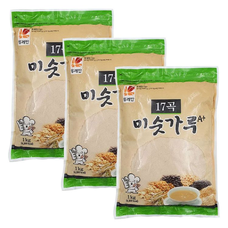 뚜레반 17곡 미숫가루 A 1kg X 3개 홈플러스 택배배송