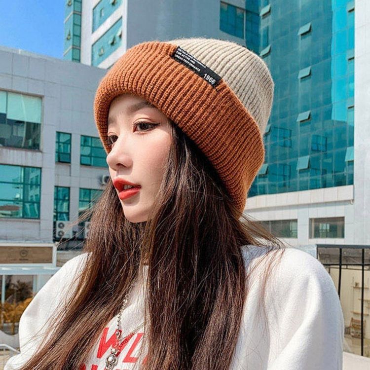 여성 색상별 4가지 스타일링 가능 양면 배색 비니 홈플러스 택배배송