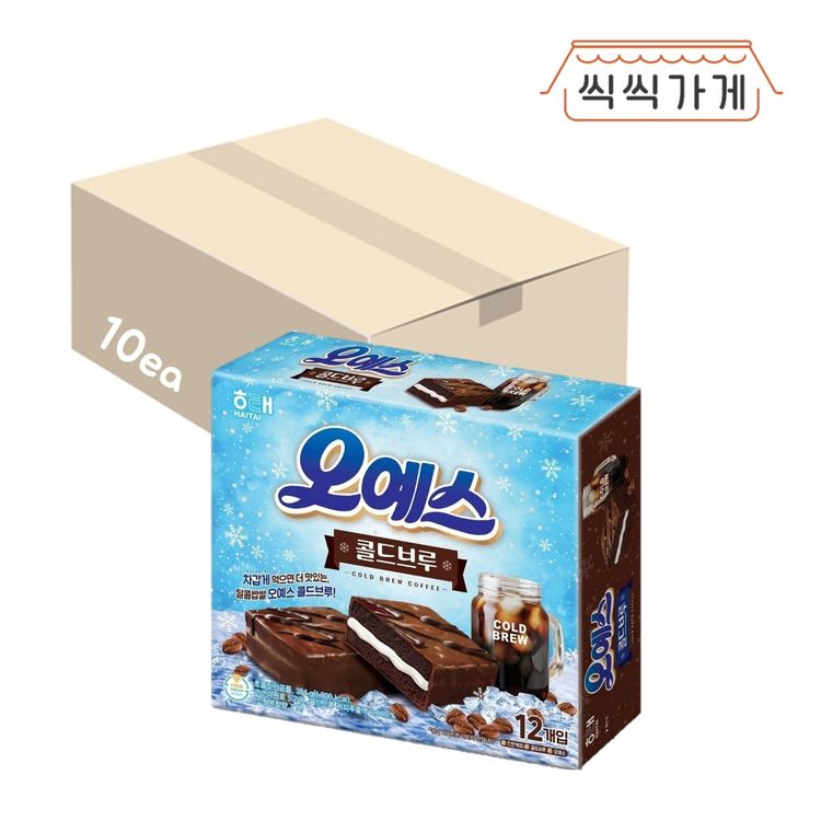 씩씩가게 오예스 콜드브루 384g X 10ea 한박스 홈플러스 택배배송