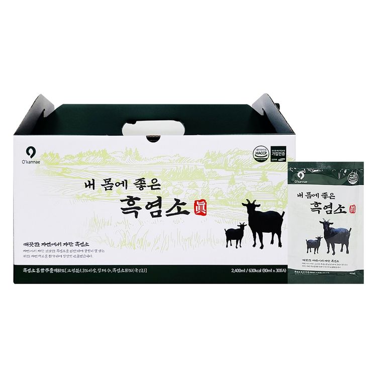 농업법인옻가네 흑염소80mlx30포흑염소국산혼합추출액 홈플러스 택배배송
