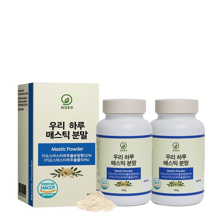 휴나인 위건강 그리스산 We하루 매스틱 분말 가루 190g X2개 홈플러스 택배배송