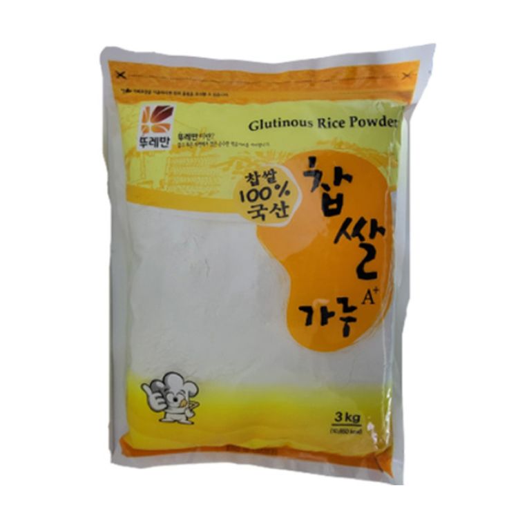 푸른들마켓 뚜레반 찹쌀가루100a국산3kg 홈플러스 판매자택배