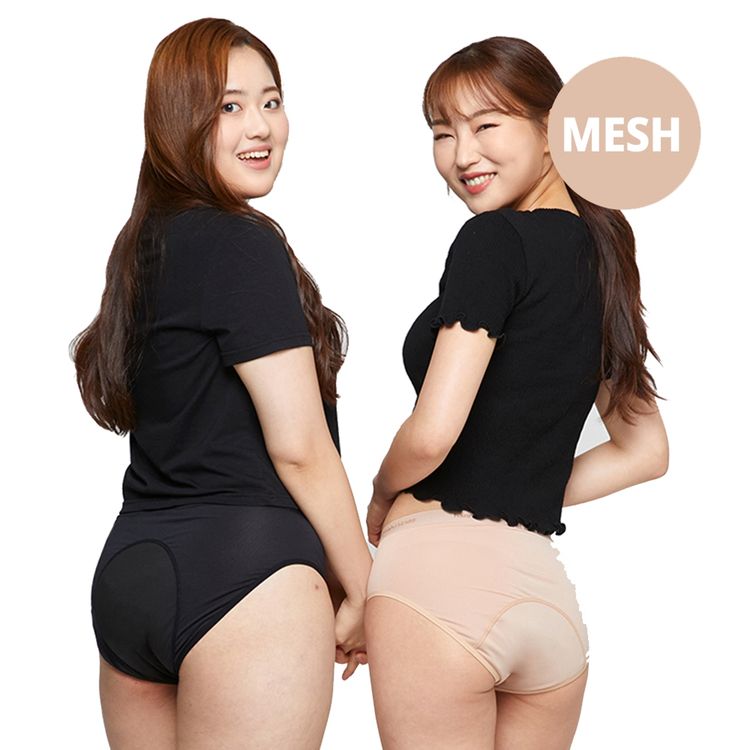 한나센스 11 생리팬티 메쉬 미디나이트입는오버나이트 총2장 홈플러스 택배배송