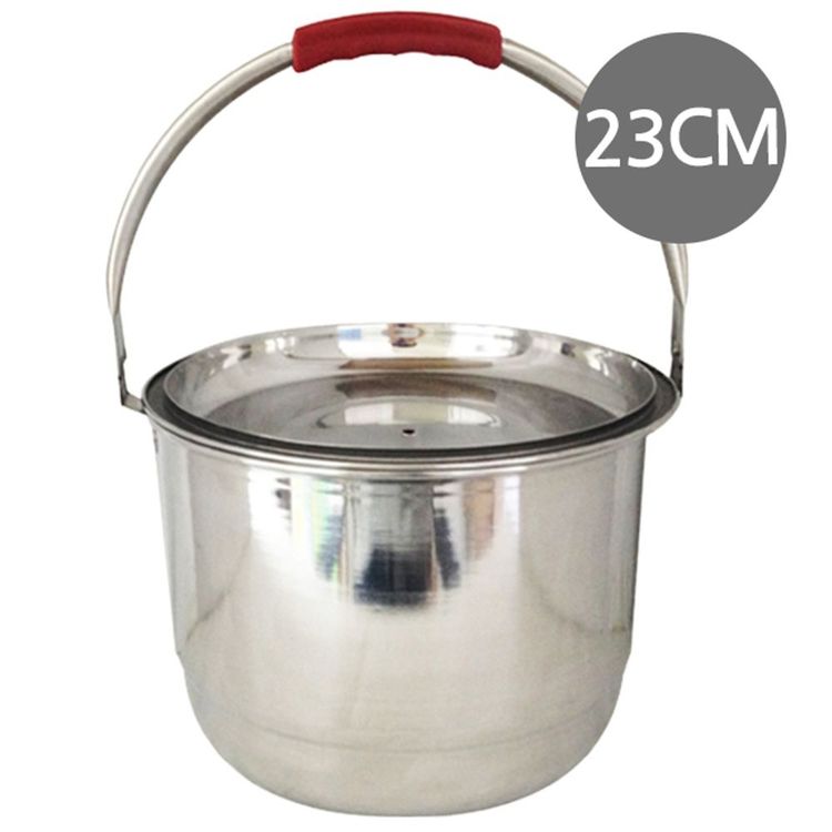 스텐 실용적인 N6133b3af2d 미니 들통 23cm 1p 찜기 열탕소독 빨래솥 바케스 홈플러스 택배배송