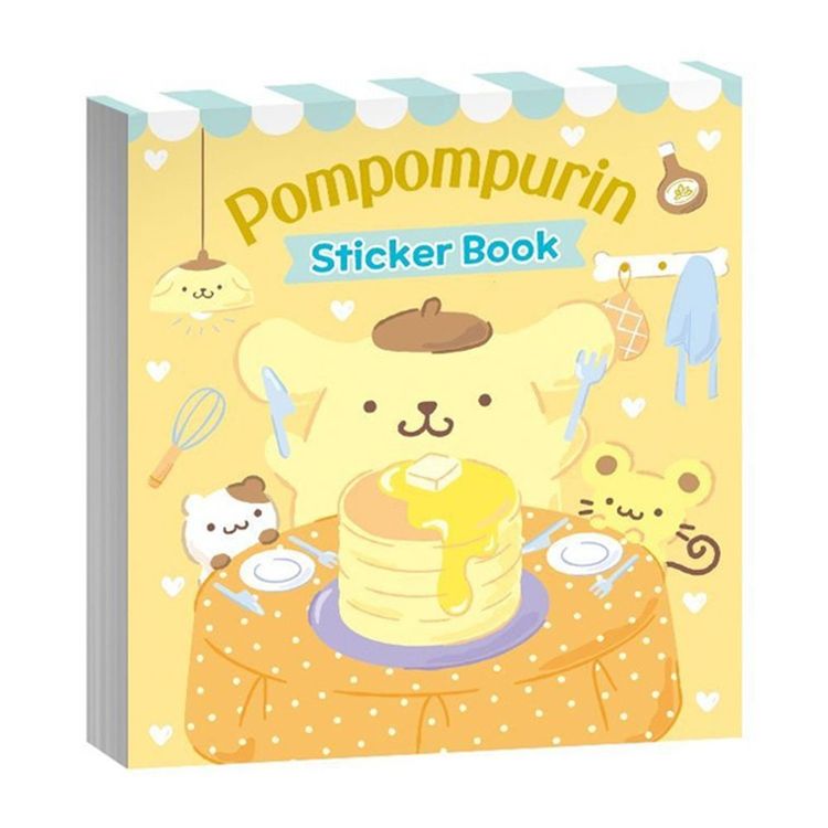 폼폼푸린스티커팩 스티커 미니북 폼폼푸린 4p 스티커놀이 데코 다꾸 홈플러스 택배배송