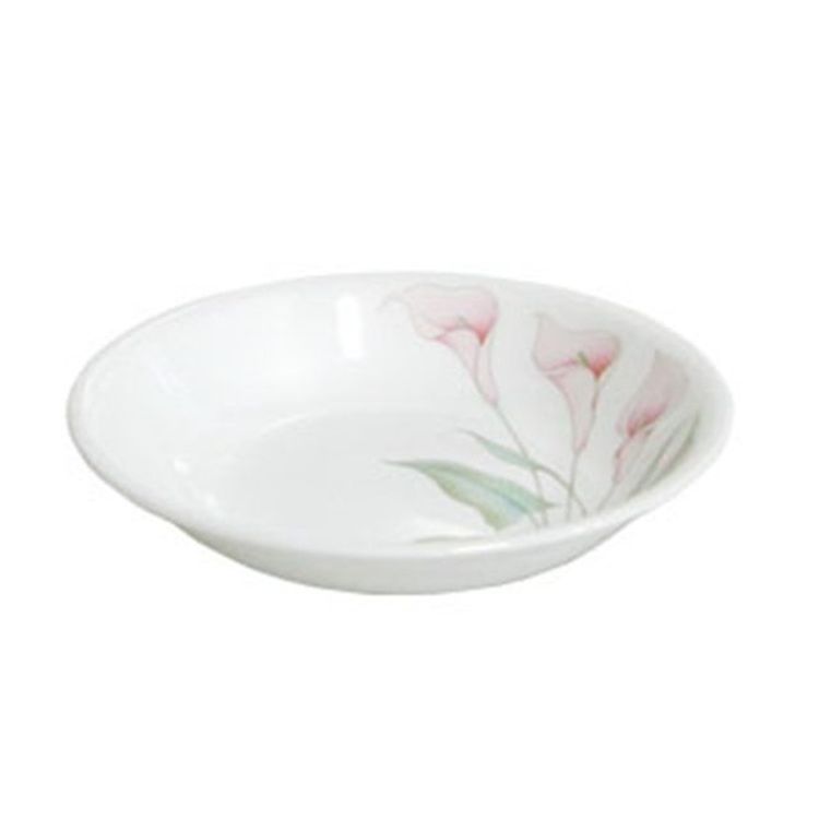 코렐 실용적인 N61212bda35 백합 습사라 찬기 소 17cm 1p 도자기 꽃 접시 홈플러스 택배배송