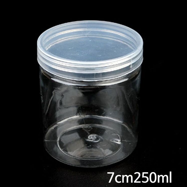 원형 플라스틱 보관 용기 7cm 250ml X20개 소분 공병 홈플러스 택배배송