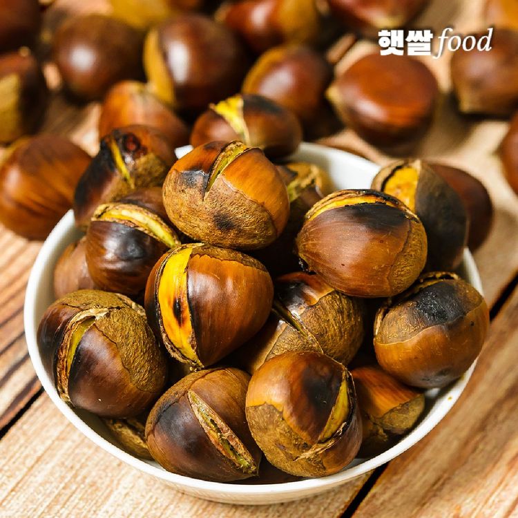 햇쌀푸드 국내산 햇 뜨래밤 2kg특 홀라당밤 부여밤 칼집밤 칼집알밤 군밤 용 홈플러스 택배배송