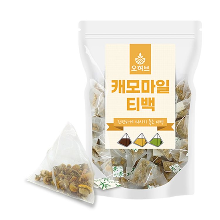 캐모마일차 카모마일차 삼각티백차 25개 캐모마일티 카모마일티 홈플러스 택배배송